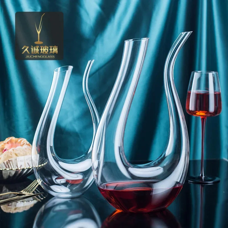 European-Style-Creative-Crystal-Swan-Pot-U-Shaped-Red-Wine-Decanter ...