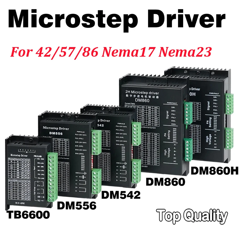Driver-microstep-dm542-dm556-dm860h-dm860a-driver-para-nema17-nema23 ...