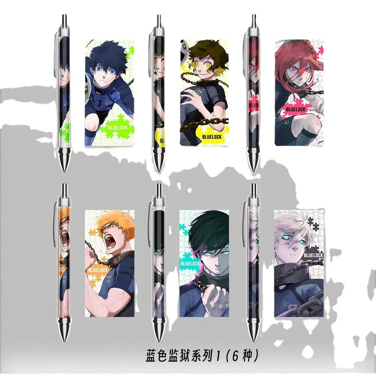 Japanese Anime 0.5mm gel pen Black ink Ballpoint Pen School Supplies ...