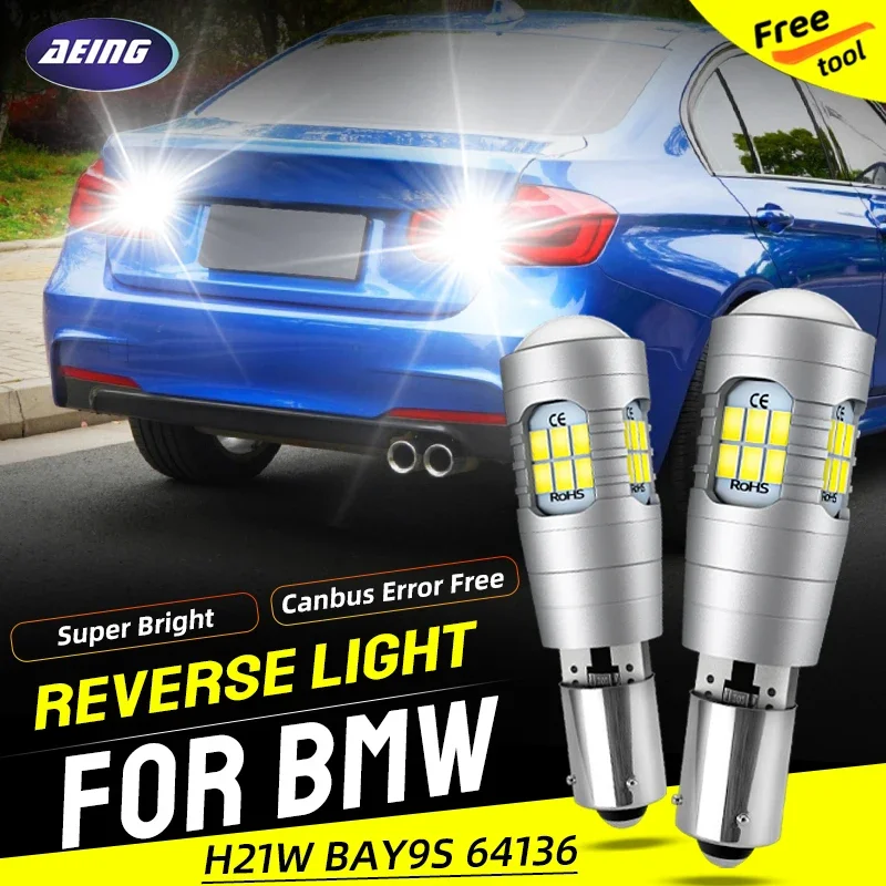 H21W-LED-Reverse-Backup-Light-Blub-Bay9s-Canbus-For-BMW-3-5-Series ...