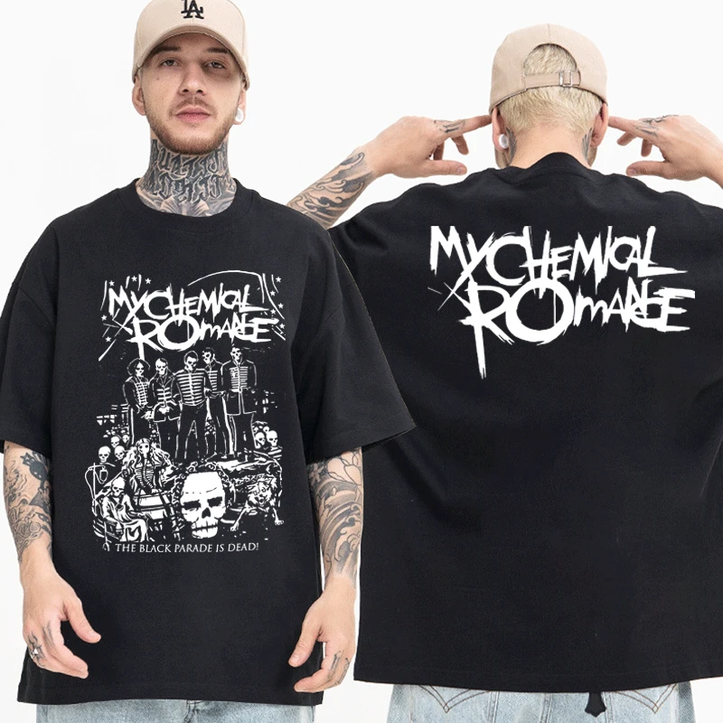 My-Chemical-Romance-Mcr-Dead-T-Shirt-90s-Vintage-Black-Punk-Emo-Rock ...