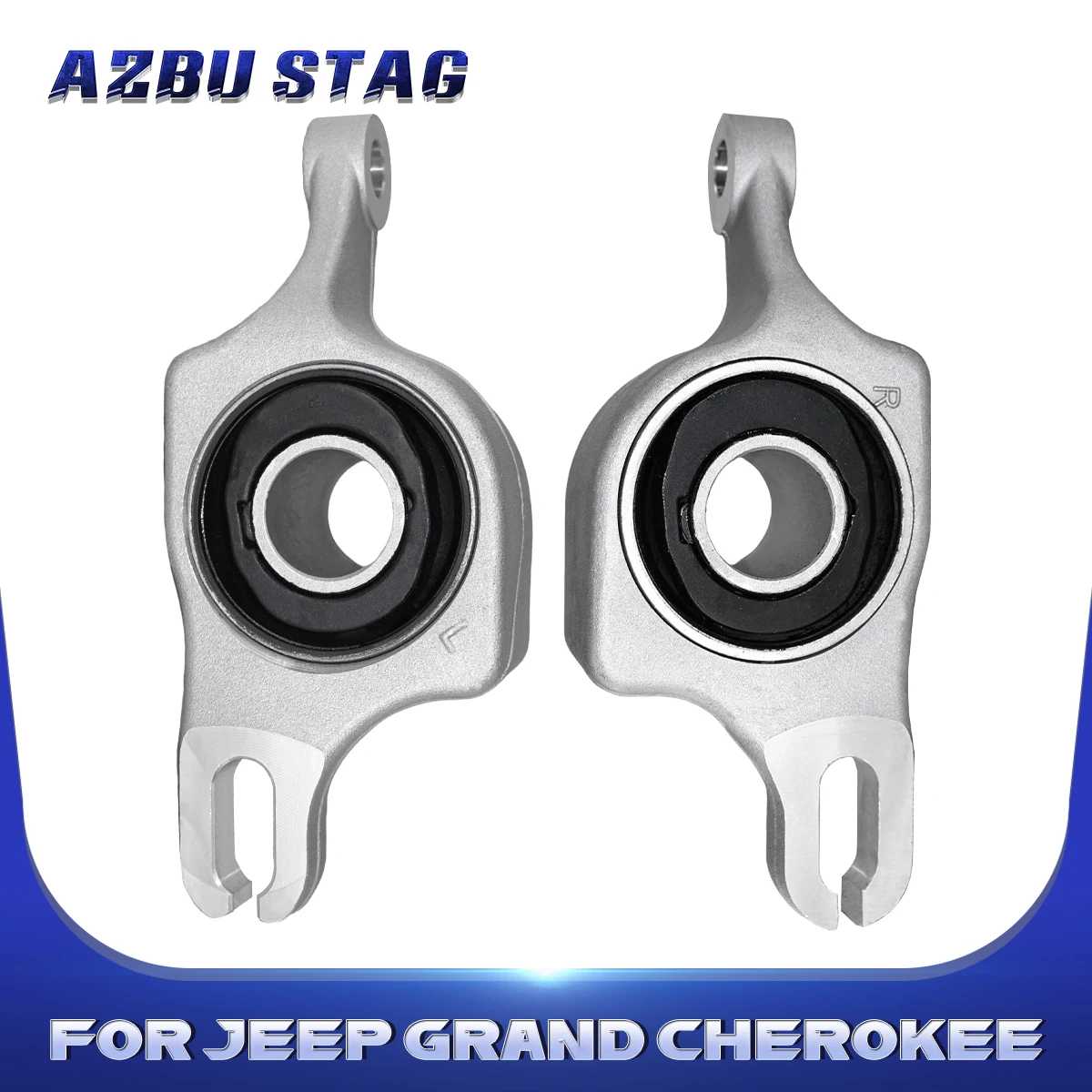 AzbuStag-2Pcs-Front-Lower-Lh-Rh-Arm-Bushing-Bracket-Suspension-for-JEEP ...