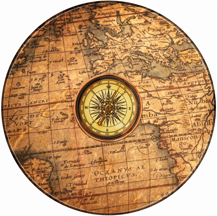 Treasure Map Compass