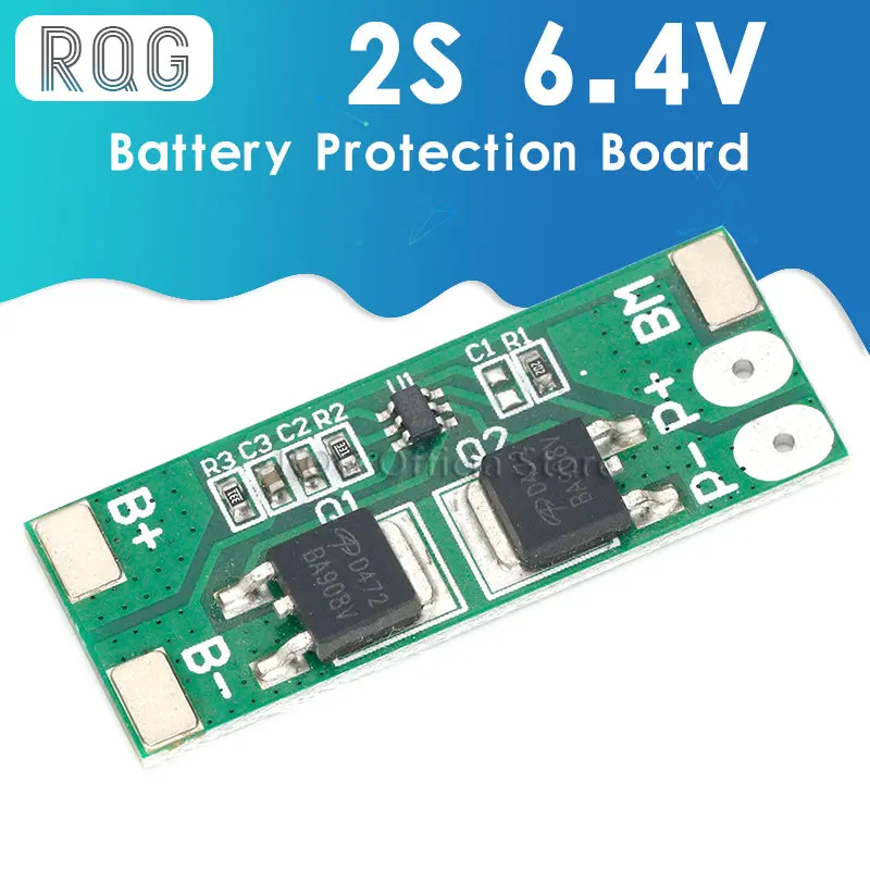 BMS-2S-6-4V-10A-Lifepo4-Battery-Protection-Board-Charging-PCB-PCM-Short ...