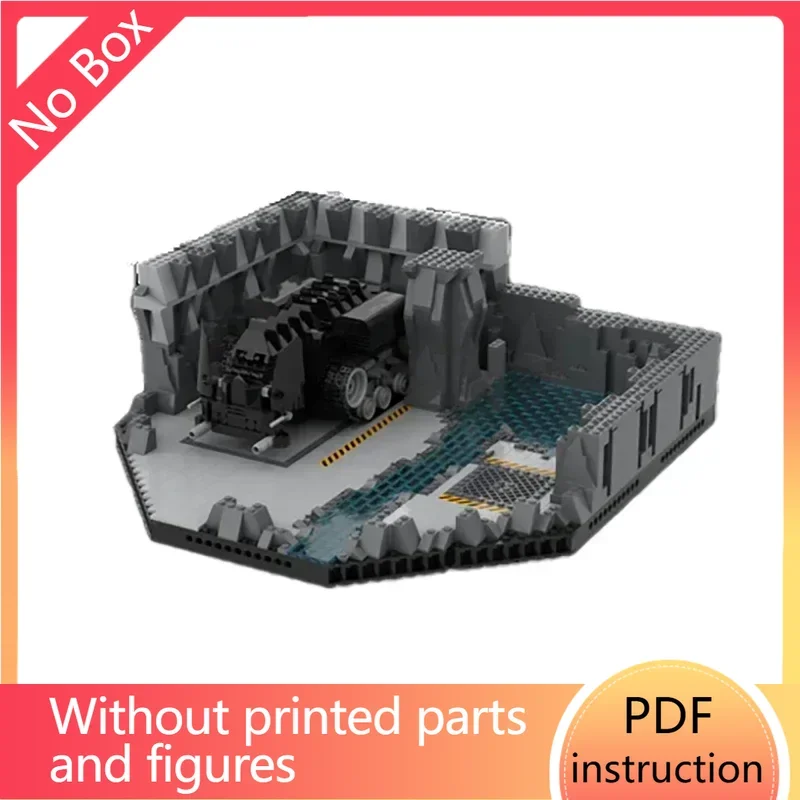 Popular Hero Movie Model Moc Building Bricks Dark Knight BatCave ...