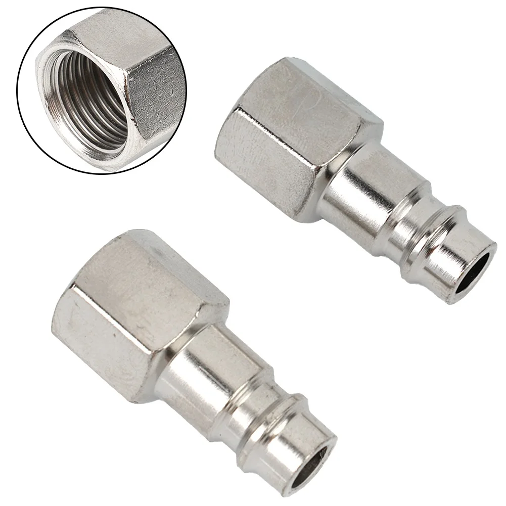 2pcs-Quick-Release-Fitting-Euro-Compressed-Air-Line-Coupler-Connector ...
