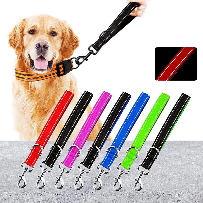 Dog Leash Short Dogs Leash 30 Cm Reflective Leashes for Dog Walking ...