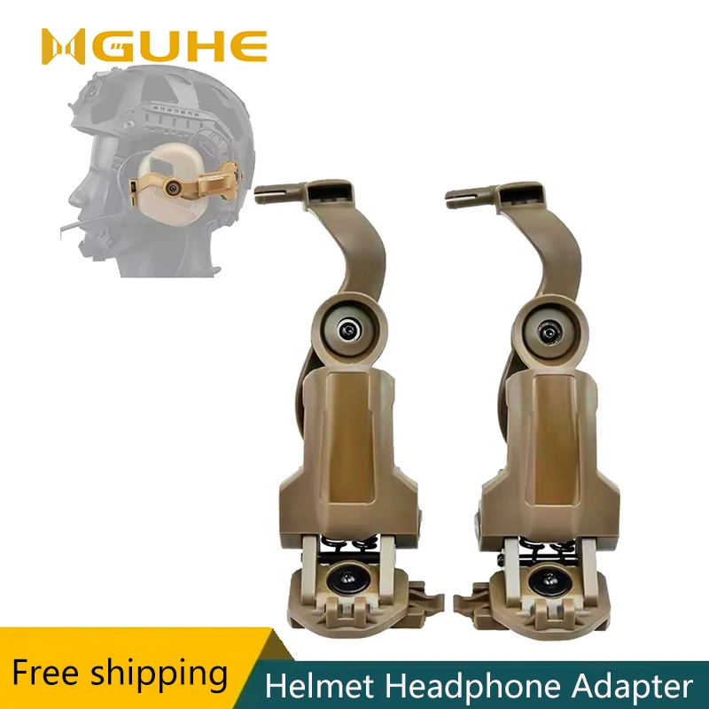 For Earmor Shooting Earmuffs ARC Helmet Rail Adapter / Tactical Helmet ...