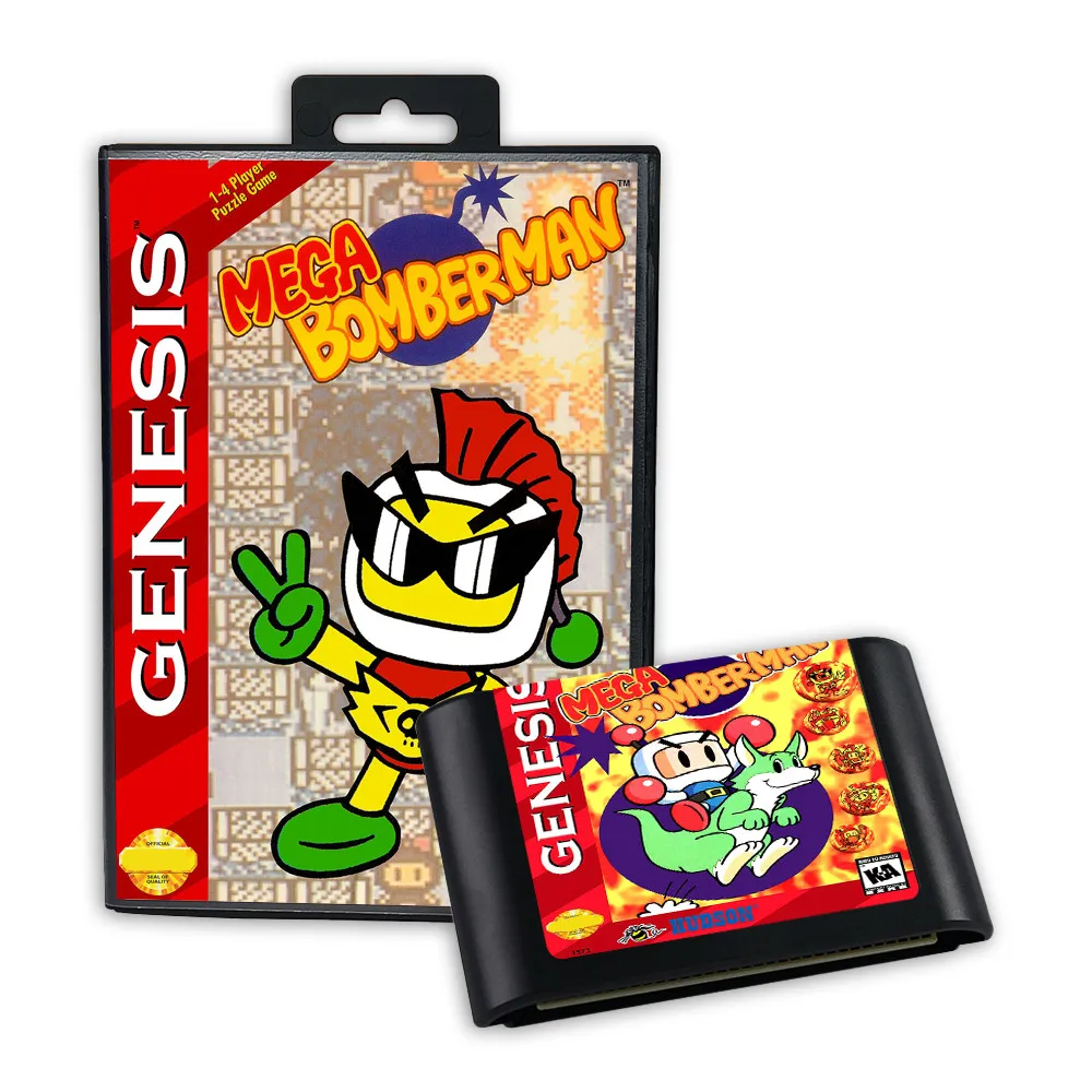 Mega-Bomberman-USA-Cover-Game-for-SEGA-MD-Mega-Drive-Genesis-Consoles ...