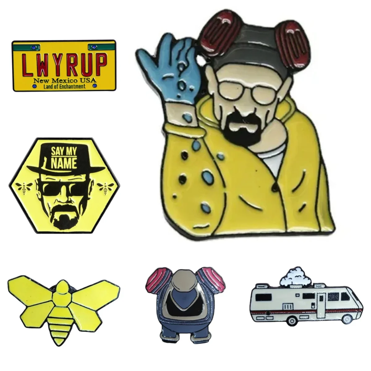Breaking-Bad-Collection-Enamel-Lapel-Pin-Cartoon-Badge-Brooch-Hats ...
