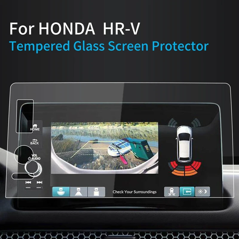 HR-V-Central-Console-Dashboard-Tempered-Glass-Protective-Film-2022-Navigator-Protection-For ...
