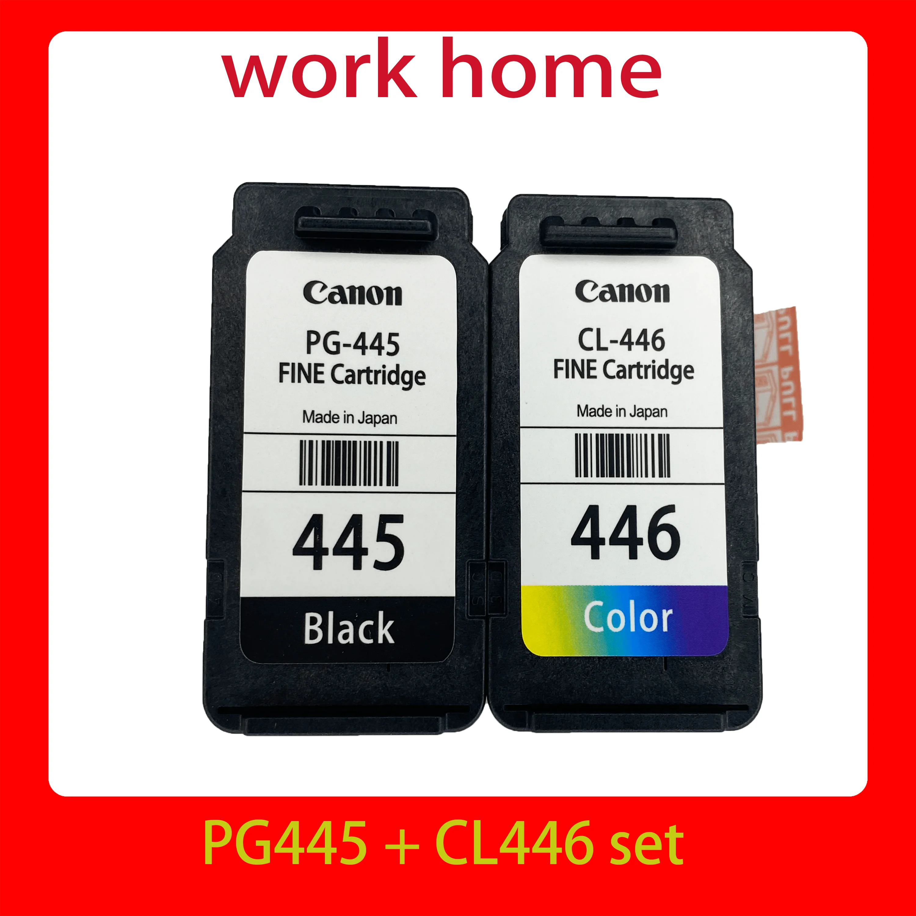 Genuine 445 446 Ink cartridges Canon PG445 PG446 MG2440 MG2540 MG2940 ...
