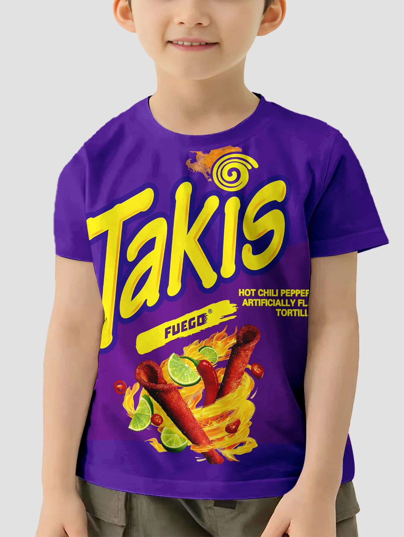 Takis-Kids-Summer-Clothes-T-shirt-for-a-Boy-Child-T-Shirt-Clothing-for ...