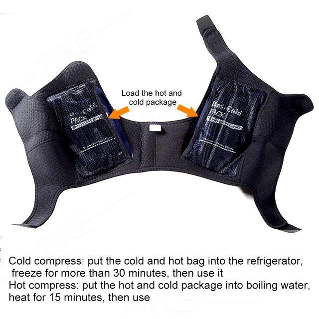 All-Day Shoulder Pain Relief - Double Shoulder Brace for Injury ...