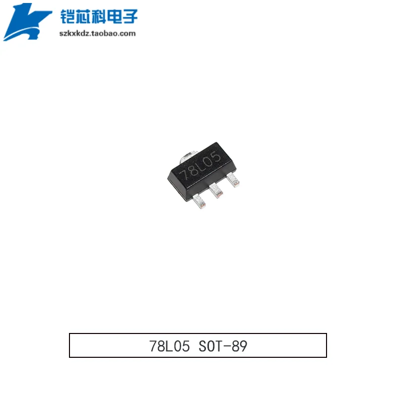 10Pcs 78L05 SOT-89 Three Terminal Positive Regulators 78L06 78L08 78L09 78L10 78L12 78L15 78L18 ...