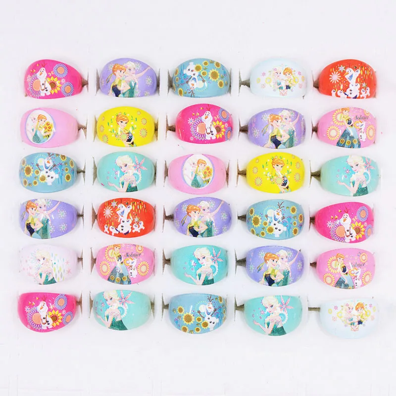 Girls Accessories Jewelry Rings Kids | Children Cartoon Rings Girls ...