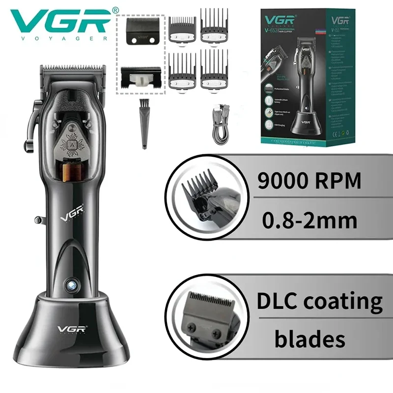 VGR-Hair-Cutting-Machine-Cordless-Hair-Trimmer-Electric-Hair-Clipper ...