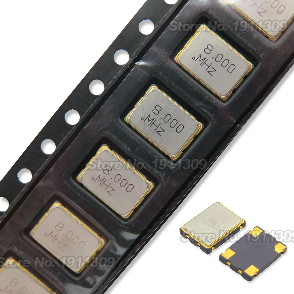 5pcs-SMD-5070-active-crystal-oscillator-OSC-25MHZ-6M-10M-12M-16M-20M ...