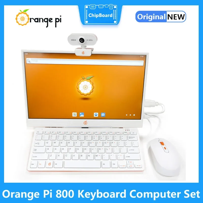Orange-Pi-800-Keyboard-Computer-Set-Mouse-14Inch-Screen-Camera-4GB-RAM ...