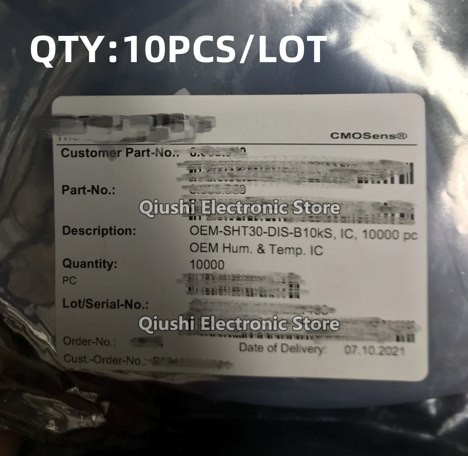 10PCS-100-New-Original-SHT30-DIS-B10KS-SHT30-DFN8-Humidity-and ...
