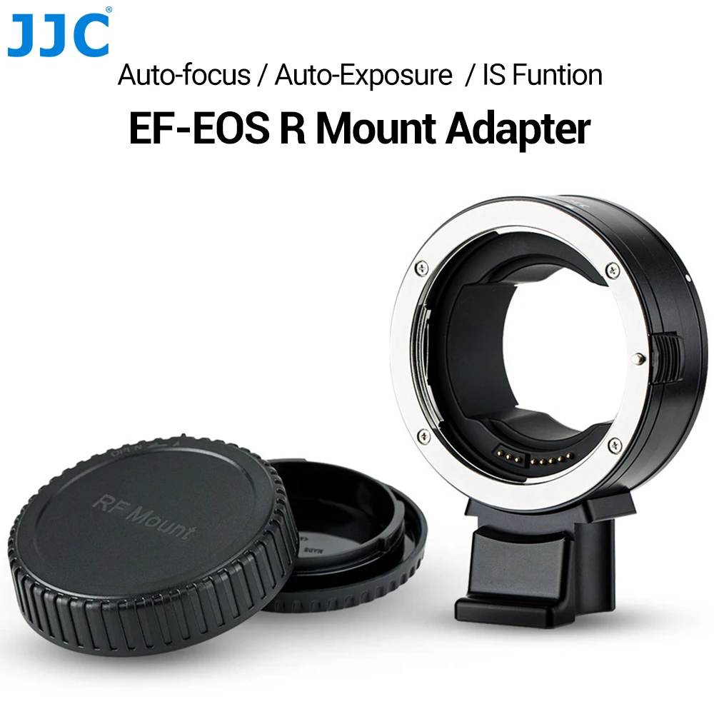 Jjc Ef-eos R Mount Adapter Auto Focus Converter For Canon Ef/ef-s Lens ...