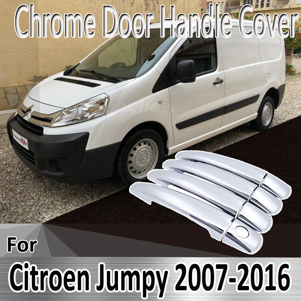 For Citroen Jumpy Dispatch 2007~2016 Styling Stickers Decoration Chrome ...