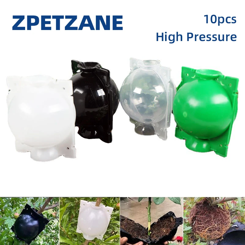 10pcs High Pressure Propagation Ball Breeding Plant Rooting Case For ...