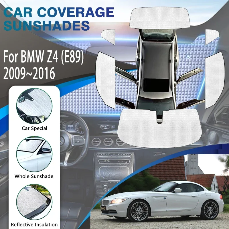Full-Covers-Sunshades-For-BMW-Z4-E89-2-door-2009-2016-Sunproof-Shade ...