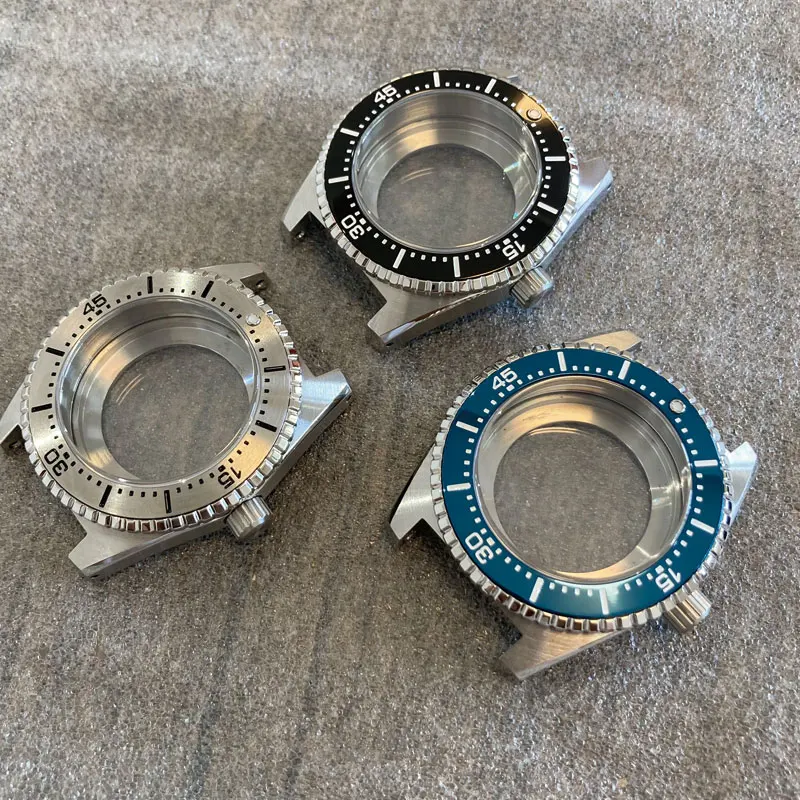 Watch-Modify-Parts-40mm-Stainless-Steel-New-62Mas-SJE101-Case-Sapphire ...