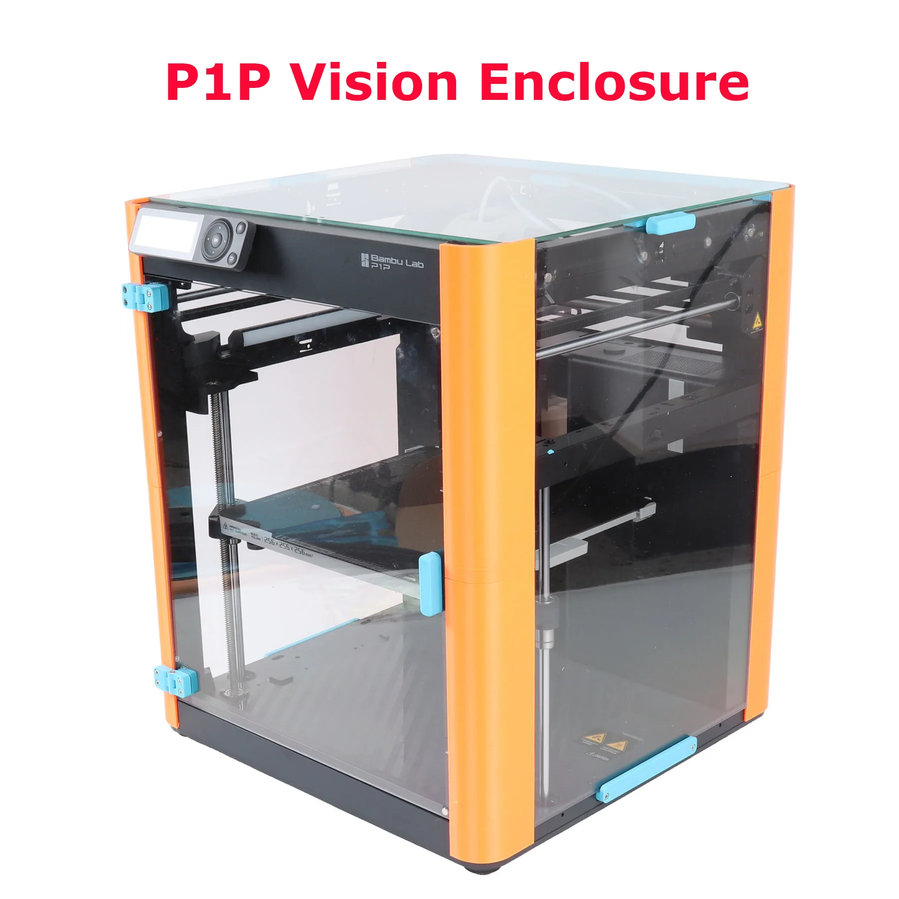 Blurolls-Bambu-Lab-P1P-Vision-Enclosure-High-Visibility-Kit-Front-Side-PC-Panel-Top-Tempered ...