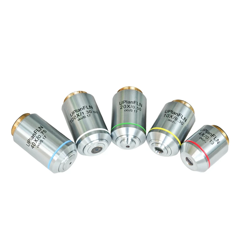 Infinity-Plan-Fluorescent-Objective-Lens-4X-10X-20X-40X-100X-Semi ...
