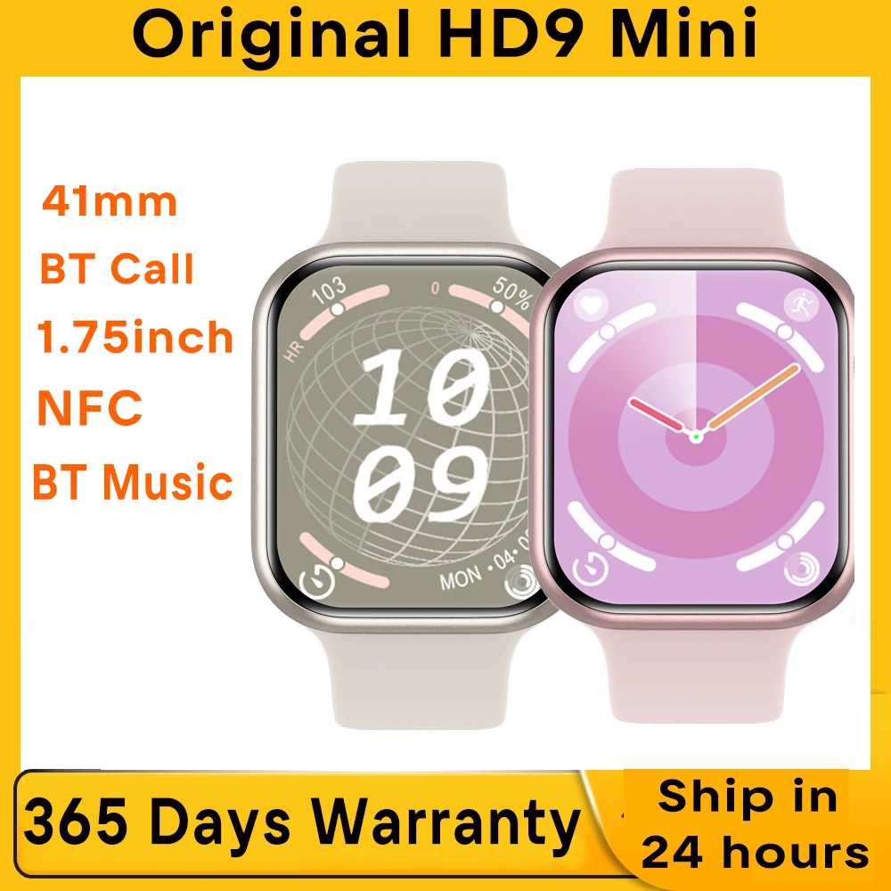 Reloj-inteligente-HD9-Mini-para-hombre-y-mujer-accesorio-de-pulsera ...