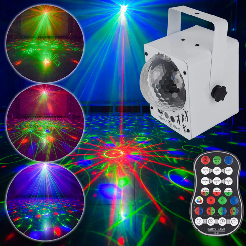 Stage Light Bluetooth Atmosphere Laser Light Magic Ball Led Voice ...