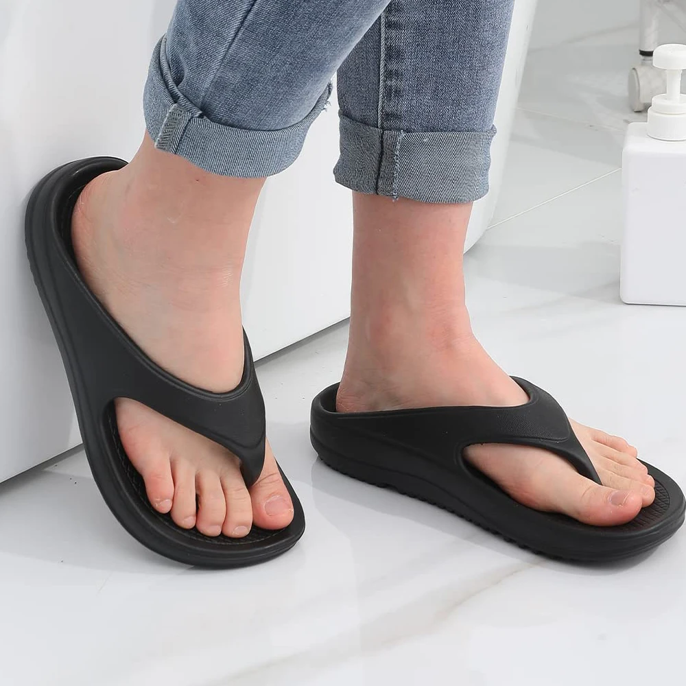 Comwarm Unisex Soft Cloud Slippers Platform Flip Flops Women Summer ...
