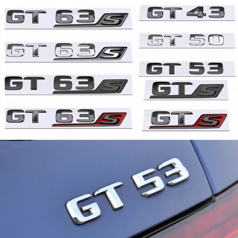 S-Badge-Letter-Emblem-Styling-3D-ABS-Rear-Trunk-Sticker-Silver-Black ...