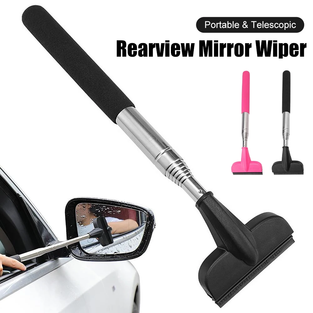 Retractable-Car-Windshield-Wiper-Blade-Long-Handle-Car-Rearview-Mirror ...