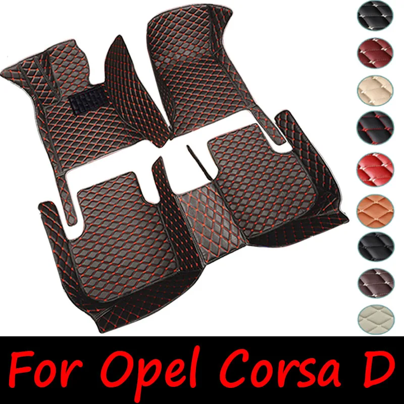 Car-Floor-Mat-For-Opel-Corsa-D-2007-2014-Waterproof-Rug-Cubre-Pisos ...