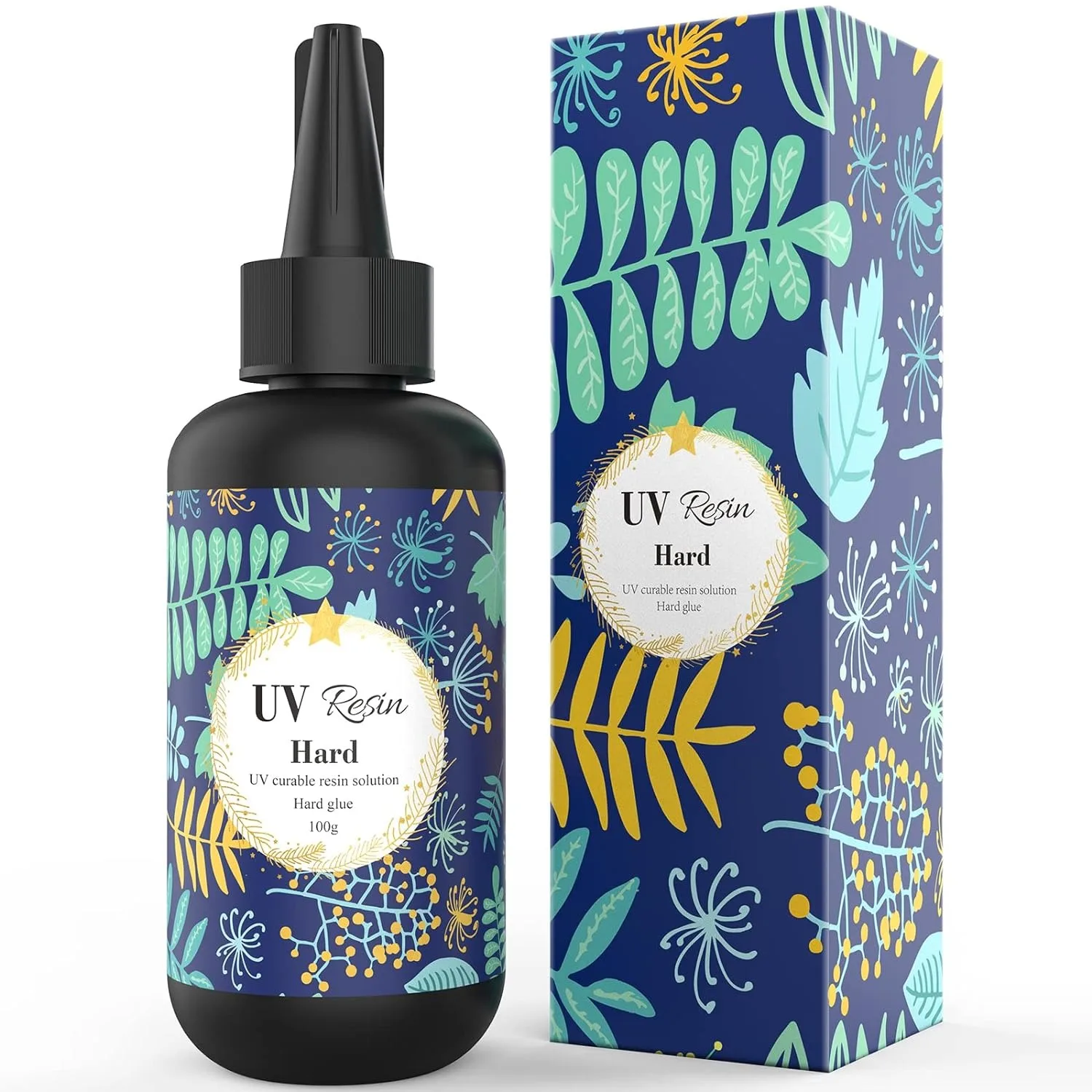 Résine UV Transparente de Type Dur, Colle Ultraviolette de Durcissement, Résine Xy pour Bijoux ...