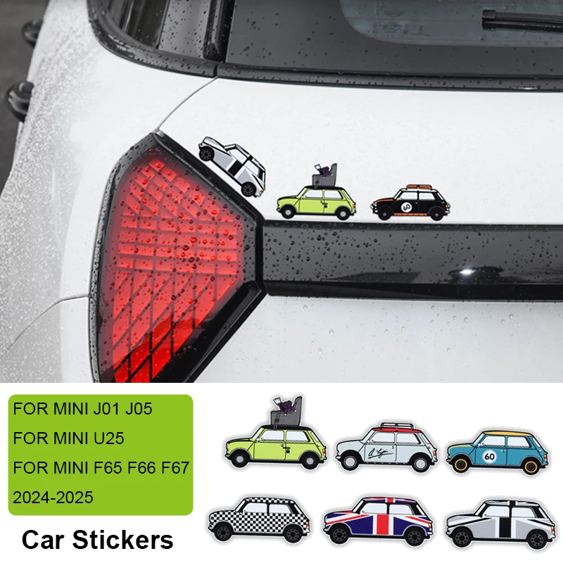 Car Body Sticker Waterproof Decoration Decals for Mini Cooper J01 J05 ...