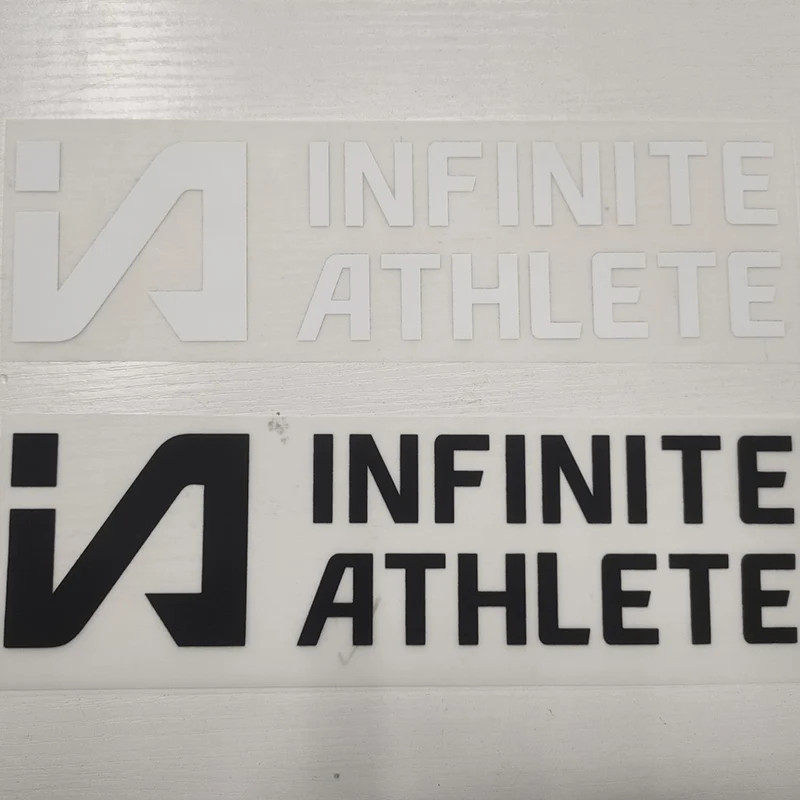 2023 Football Sponsor Badges INFINITE ATHLETE Iron on Transfer Soccer ...
