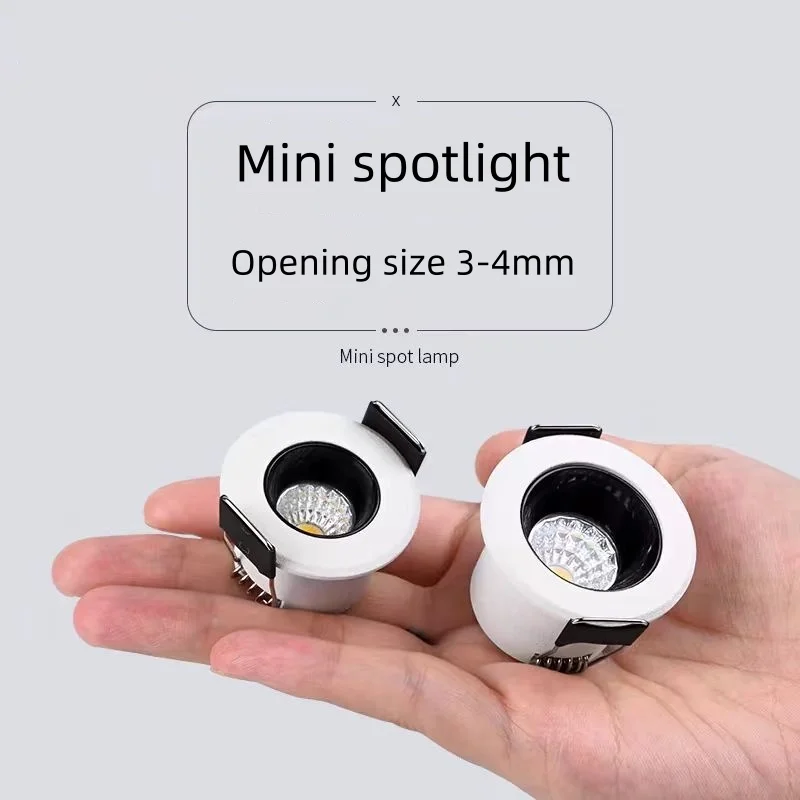 10PCS-LOT-Mini-LED-Spotlight-COB-3W-Dimmable-110V-220V-Downlight-for ...