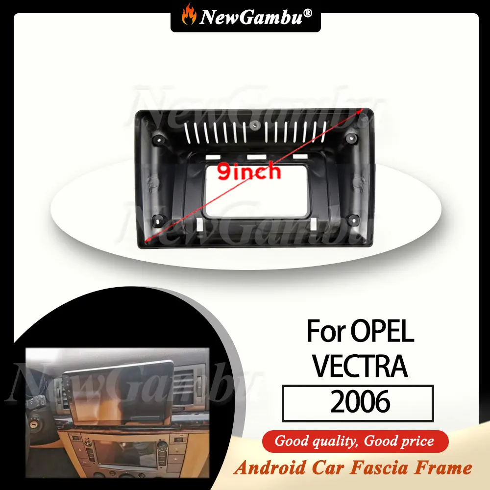 NewGambu-9-Inch-Radio-Fascia-fit-For-OPEL-VECTRA-2006-Fascia-Frame-No ...