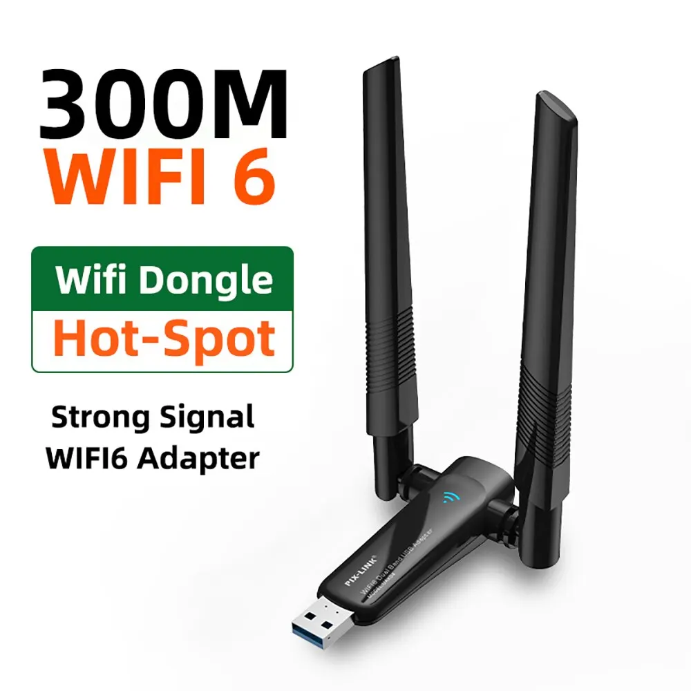 PIX-LINK-UAX04-300Mbps-Wireless-USB-Wifi-Adapter-Wifi-Dongle-USB ...