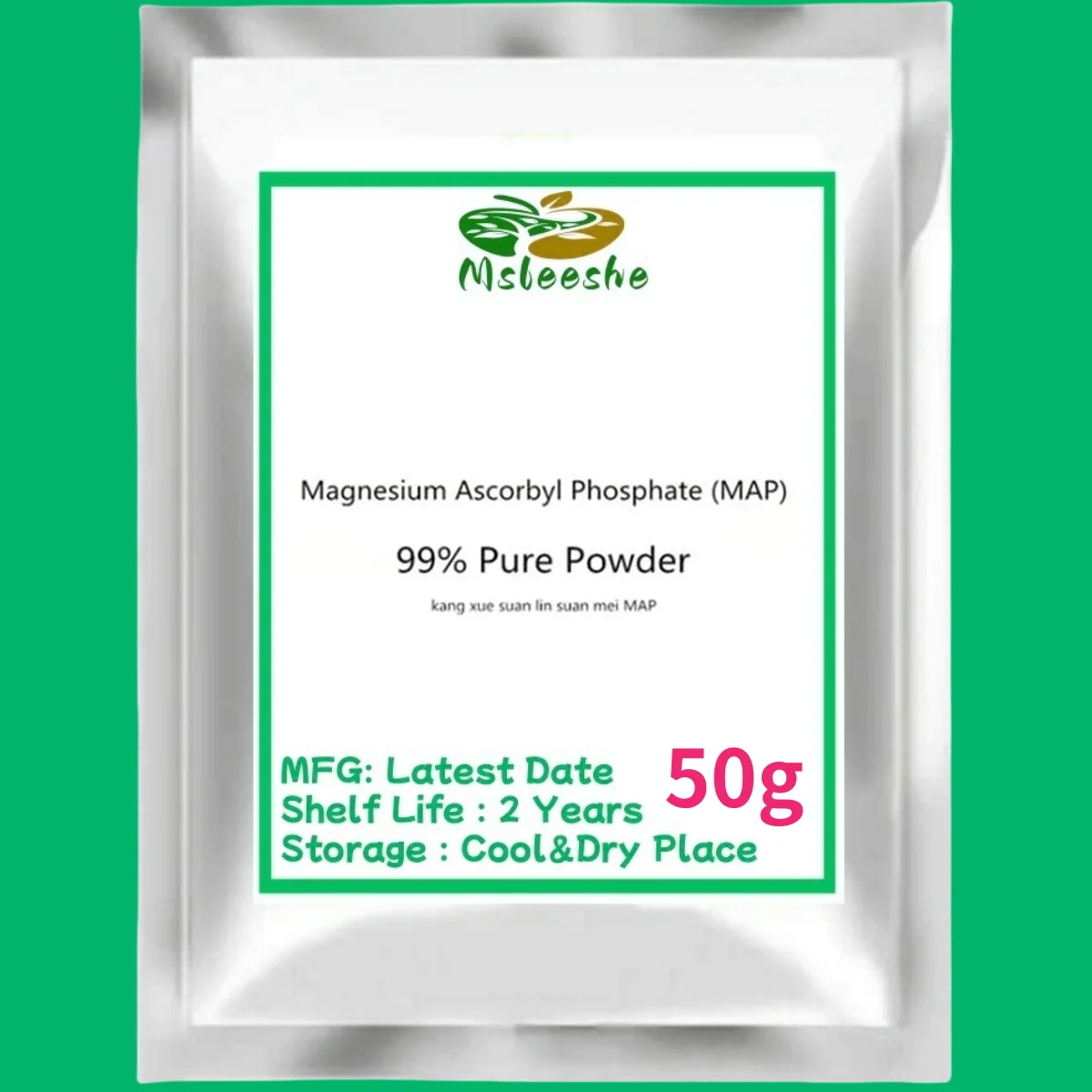 Cosmetic-Grade-50g-1000g-Magnesium-Ascorbyl-Phosphate-MAP-99-pure ...