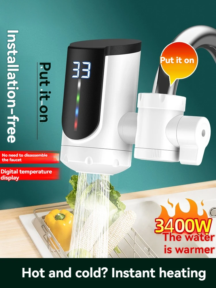 Tankless-Faucet-Hot-Water-Heater-Faucet-Instant-Electric-Kitchen ...