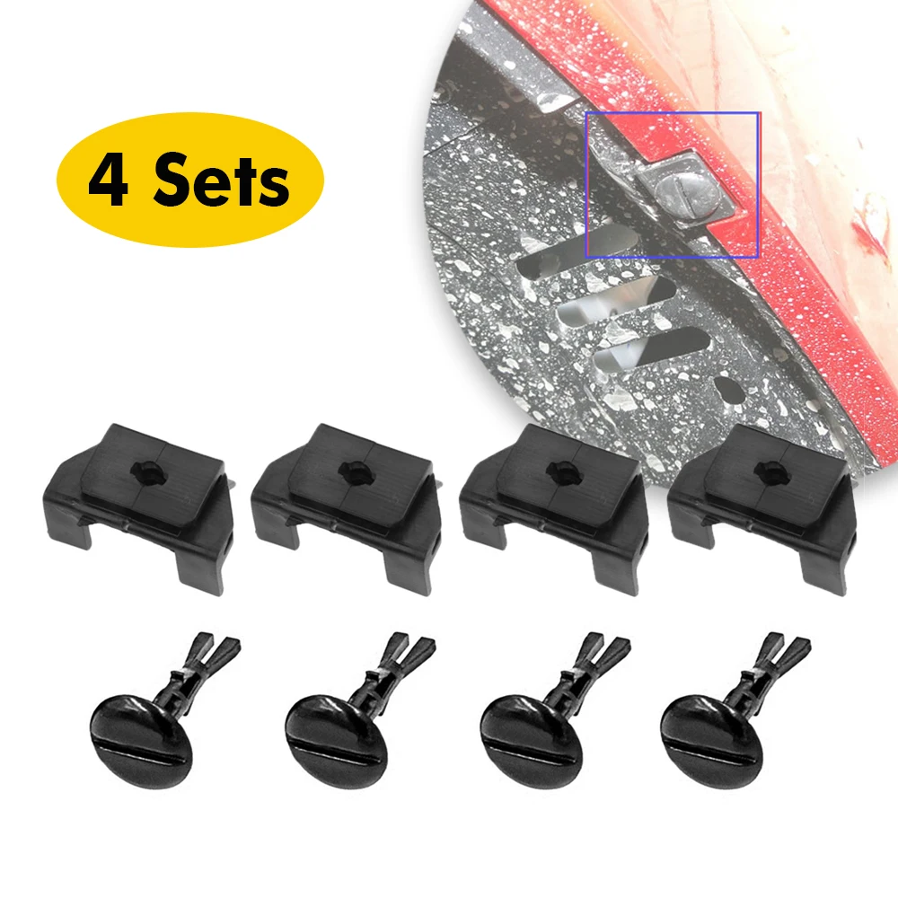 4-Sets-53879-58010-47749-58010-Car-Front-Fender-Bumper-Cover-Clips-Snap ...