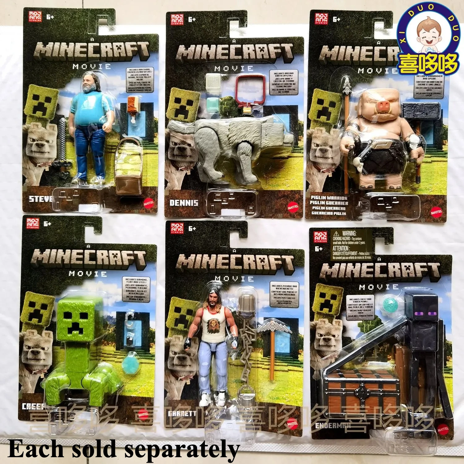 Diverse Originele Mattel Minecraft De Grote Film Speelgoed Steve ...