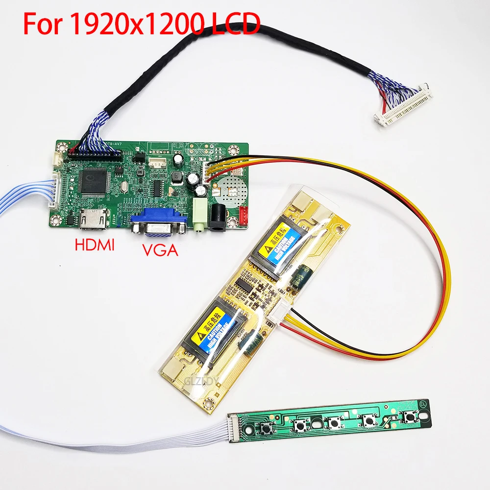 Kit for 1920X1200 M260J3-L01 M260J3-L05 4CCFL LVDS 30Pin LCD screen ...