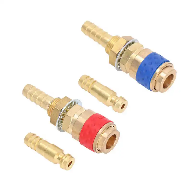 Quick Coupler Kit Torch Hose Adapter Standard Sizes for MIG TIG Welding ...