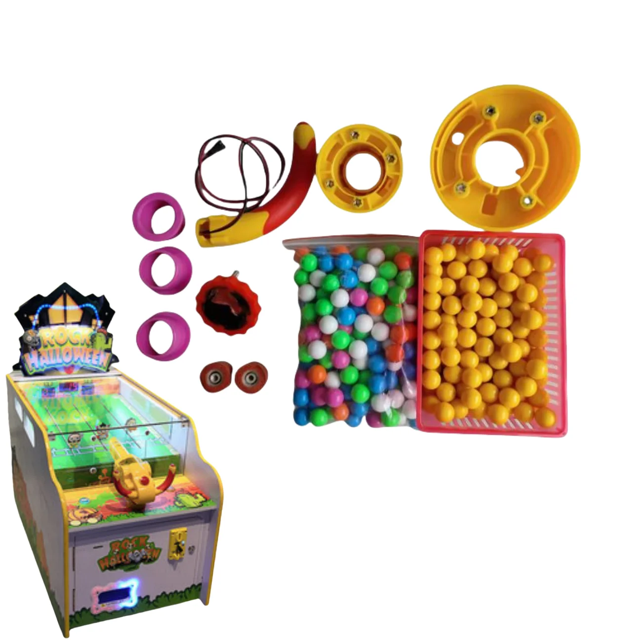 Children-s-game-console-Ball-shooting-machine-pinball-Game-Simulator ...
